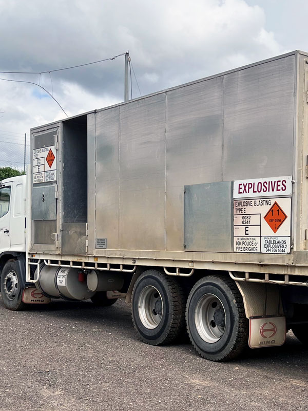 Explosives Storage & Transport - Tablelands Explosives.2